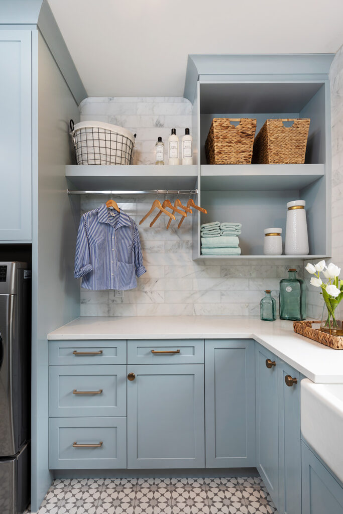 Custom Laundry Room Renovations - Laurysen Kitchens -Ottawa