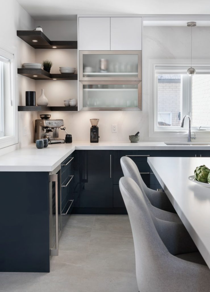 Levesque Modern Kitchen - Laurysen Kitchens